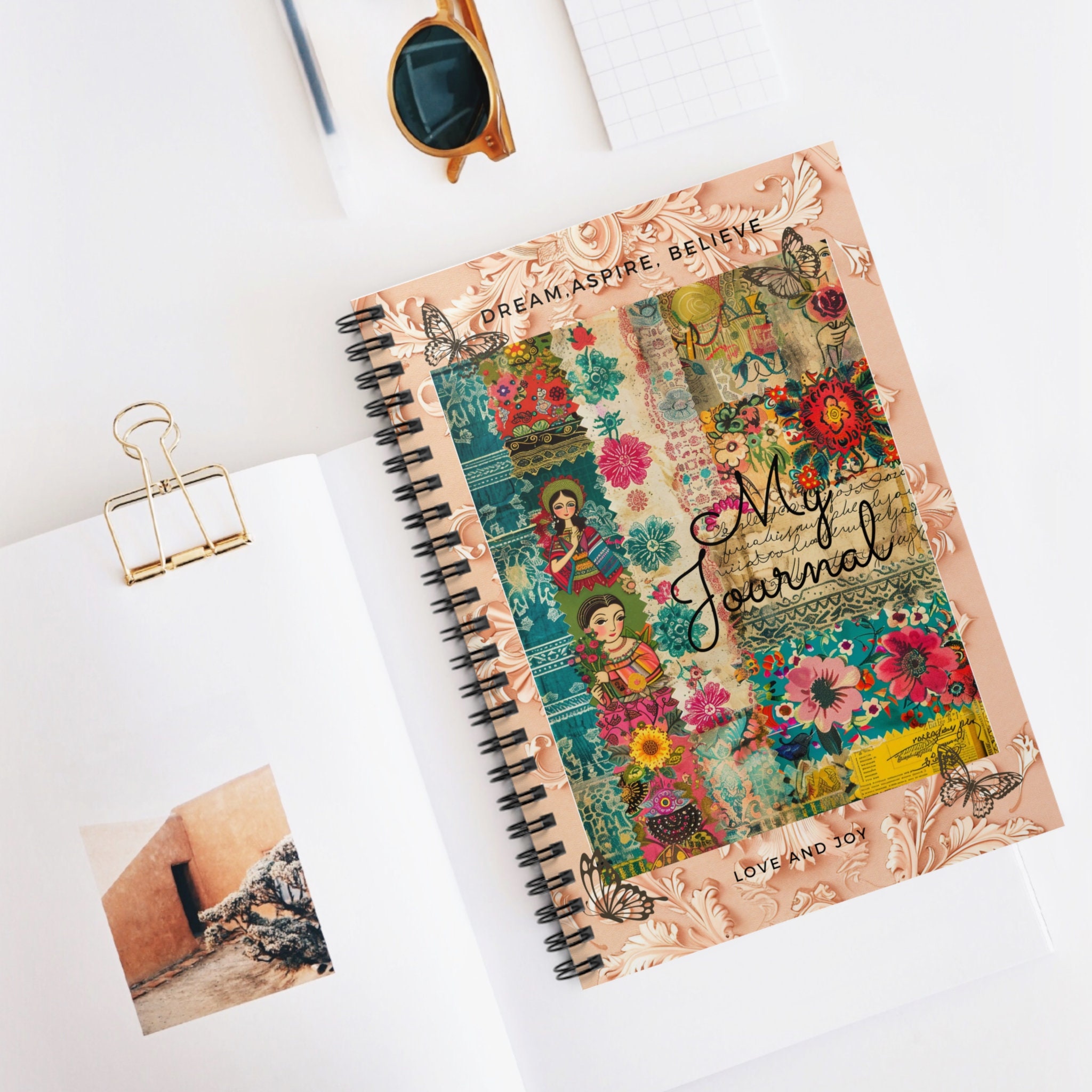 Village Ladies, Ethnic Spiral Notebook - Ruled Line - Etsy