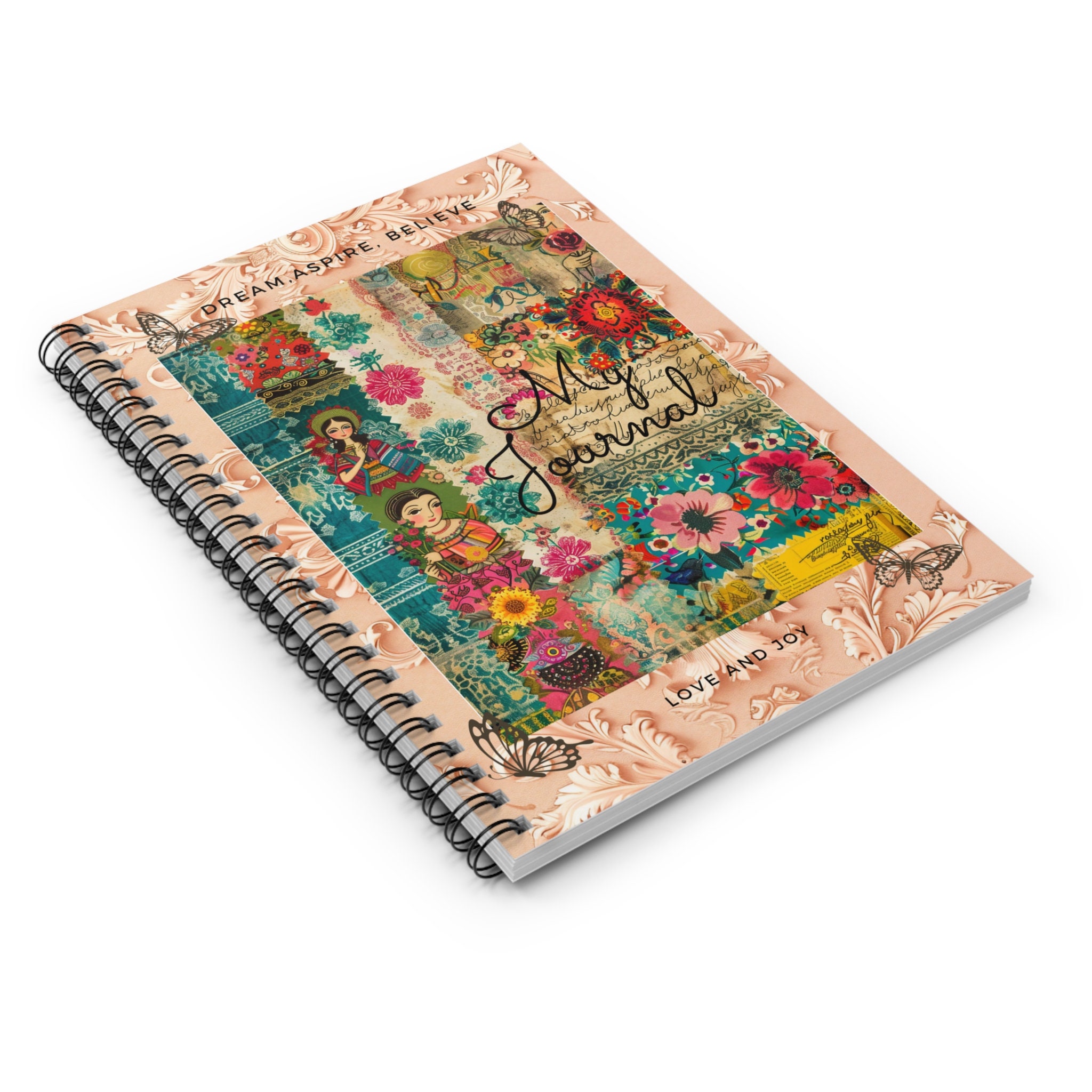Village Ladies, Ethnic Spiral Notebook - Ruled Line - Etsy