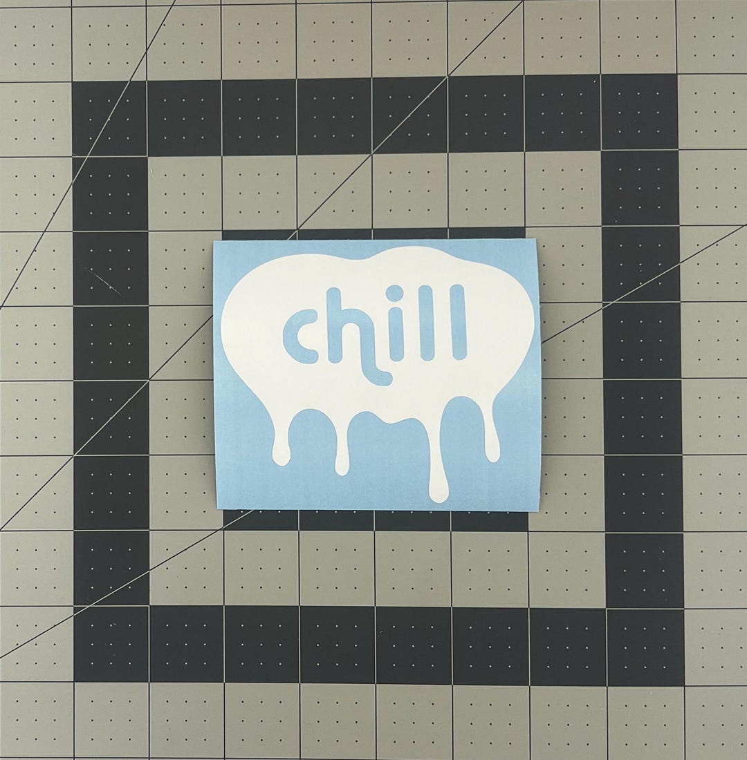 Chill JDM Funny Sticker Decal - Etsy