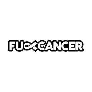 Fk Cancer V4 Sticker Decal - Etsy