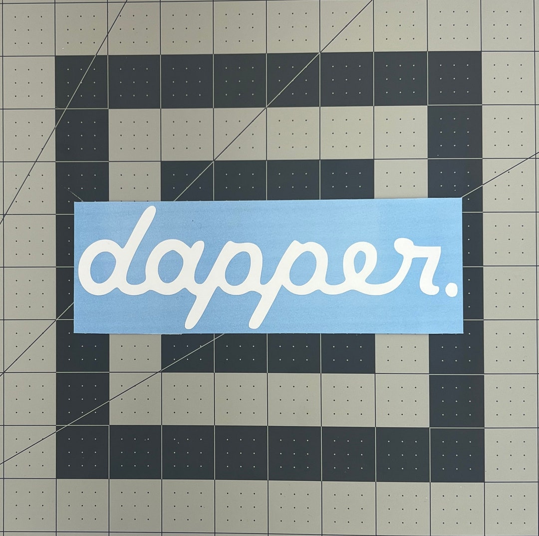Dapper. JDM Funny Sticker Decal - Etsy