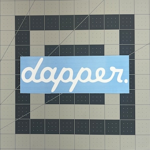 Dapper. JDM Funny Sticker Decal - Etsy