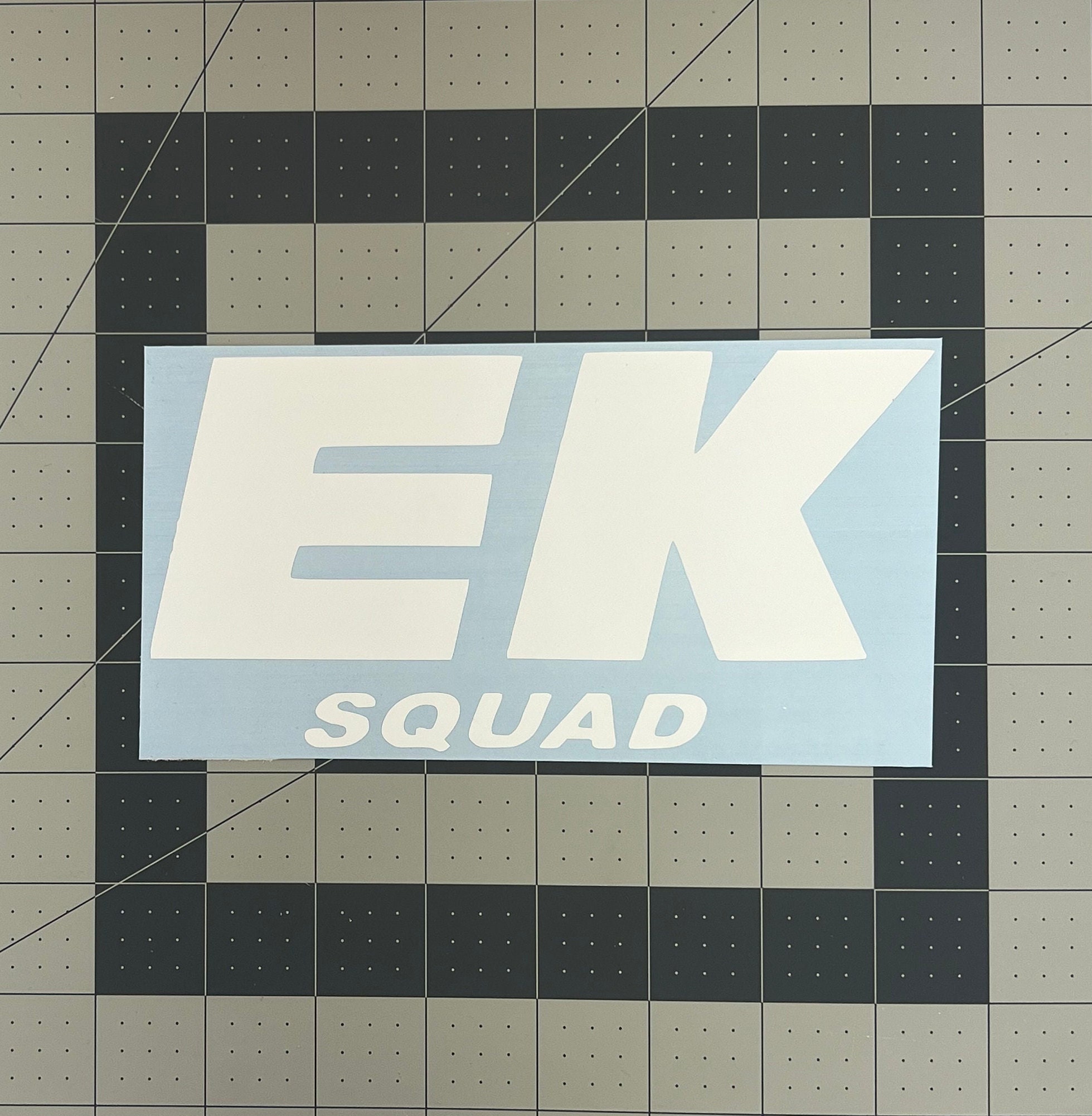 EK Squad Honda Civic EK JDM Sticker Decal - Etsy