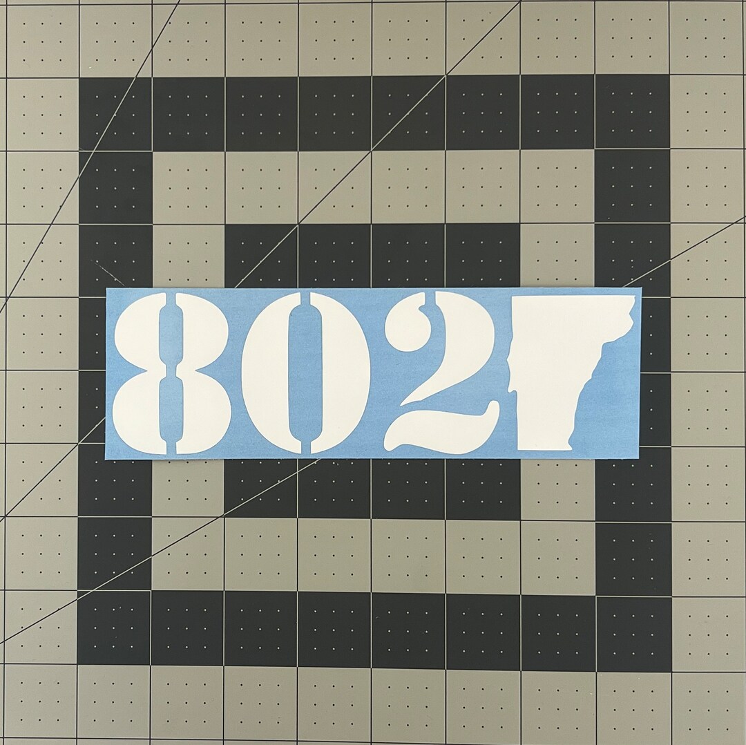 802 Vermont VT USA State Sticker Decal - Etsy