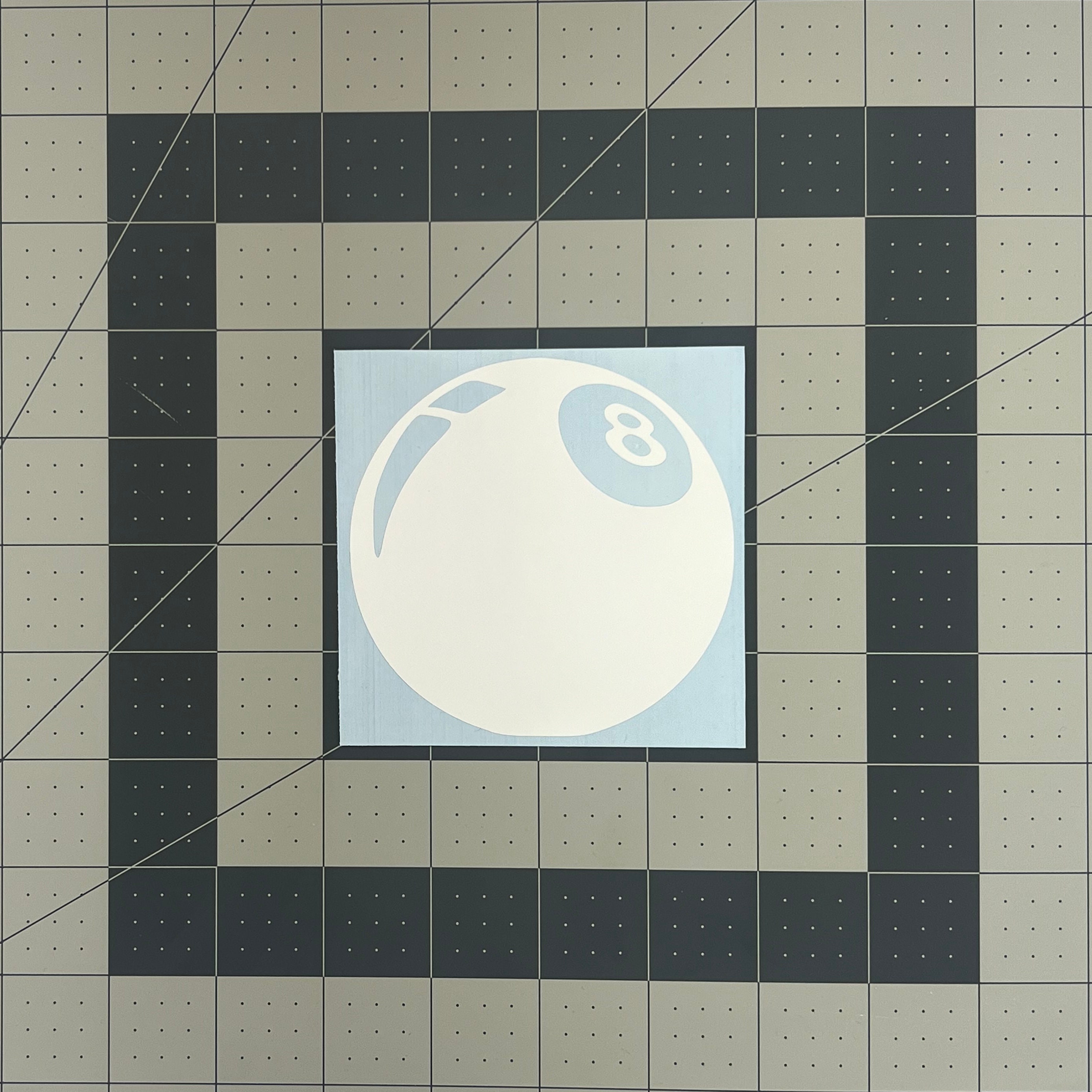 8 Ball Billiards Pool Sticker Decal - Etsy