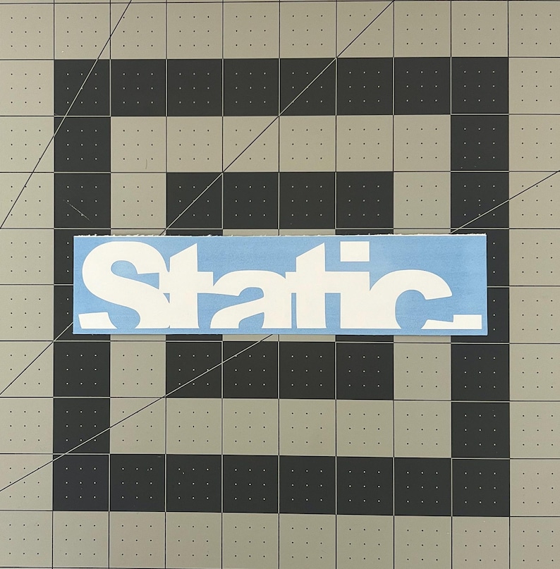 Static V2 Slammed Lowered Stance Low Funny Sticker Decal - Etsy