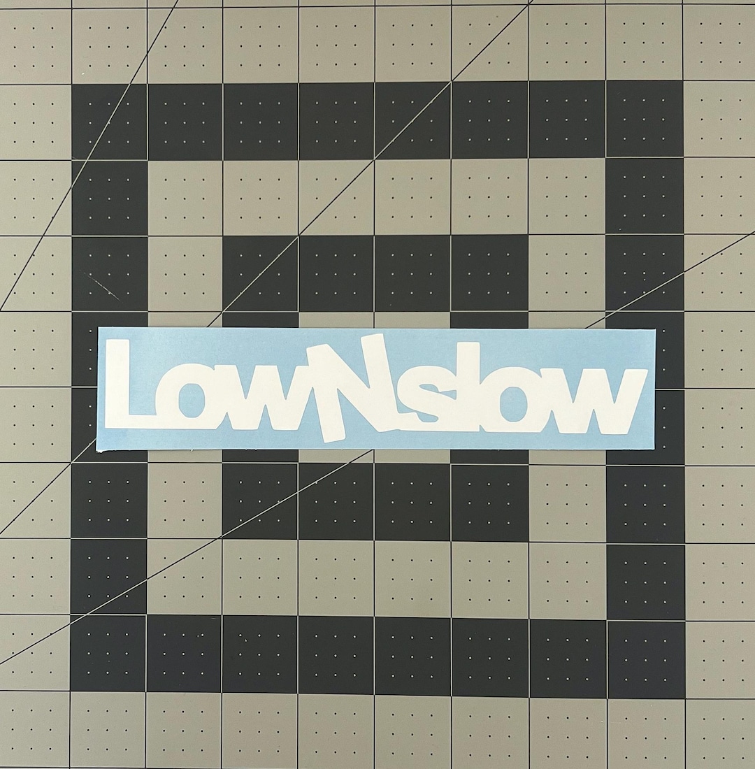 Low N Slow V1 Lowered Slammed JDM Funny Sticker Decal - Etsy