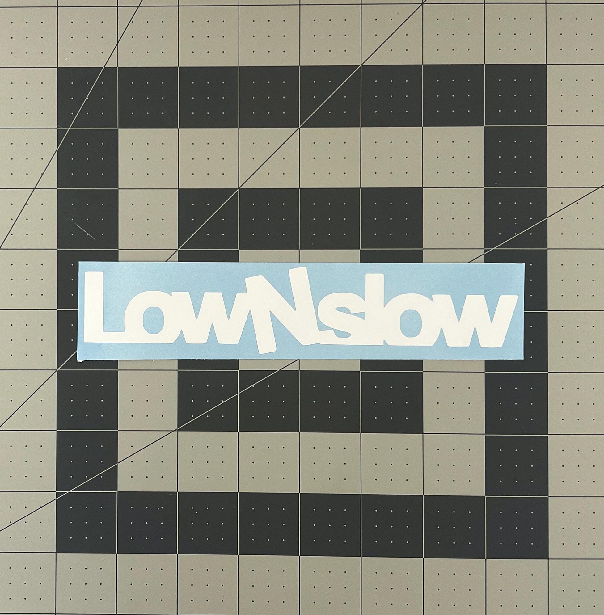 Low N Slow V1 Lowered Slammed JDM Funny Sticker Decal - Etsy