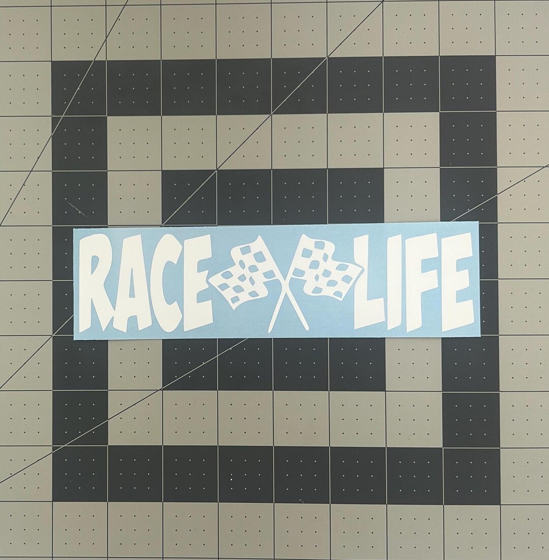 Race Life V1 Motorsports Auto Racing Funny Sticker Decal - Etsy