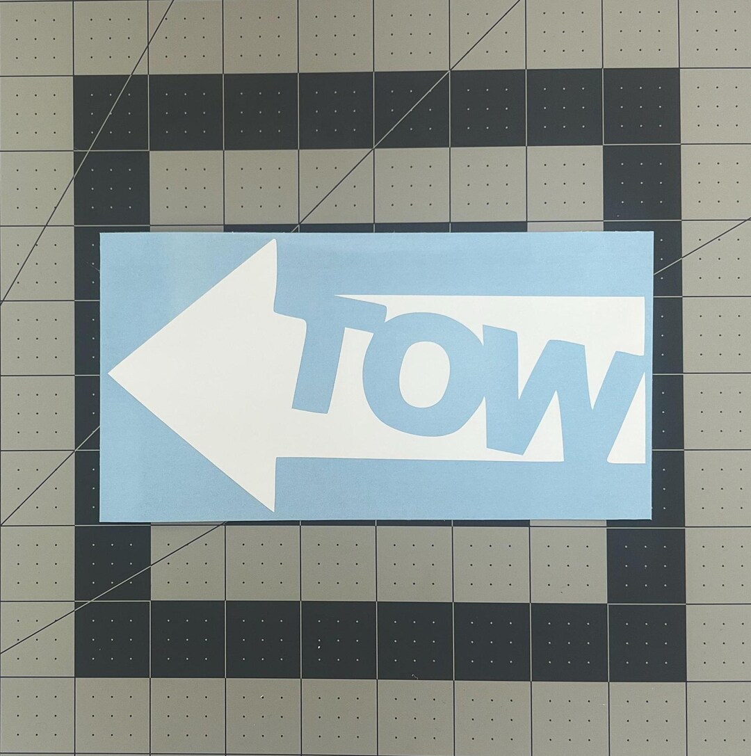 Tow V2 JDM Funny Sticker Decal - Etsy