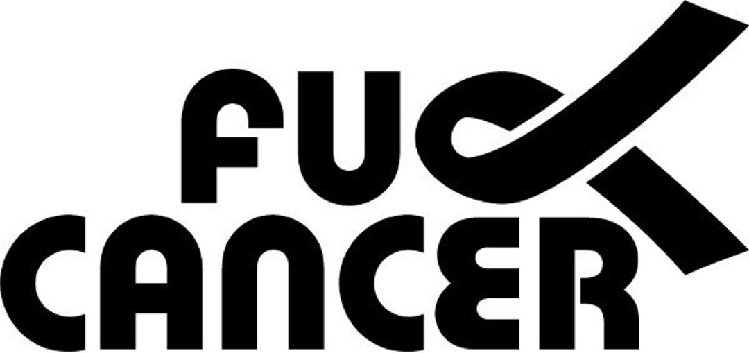 Fk Cancer V3 Sticker Decal - Etsy