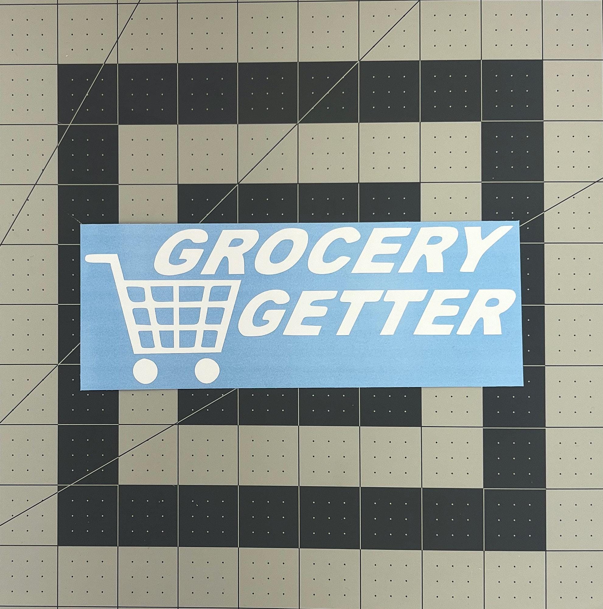 Grocery Getter JDM Funny Sticker Decal - Etsy