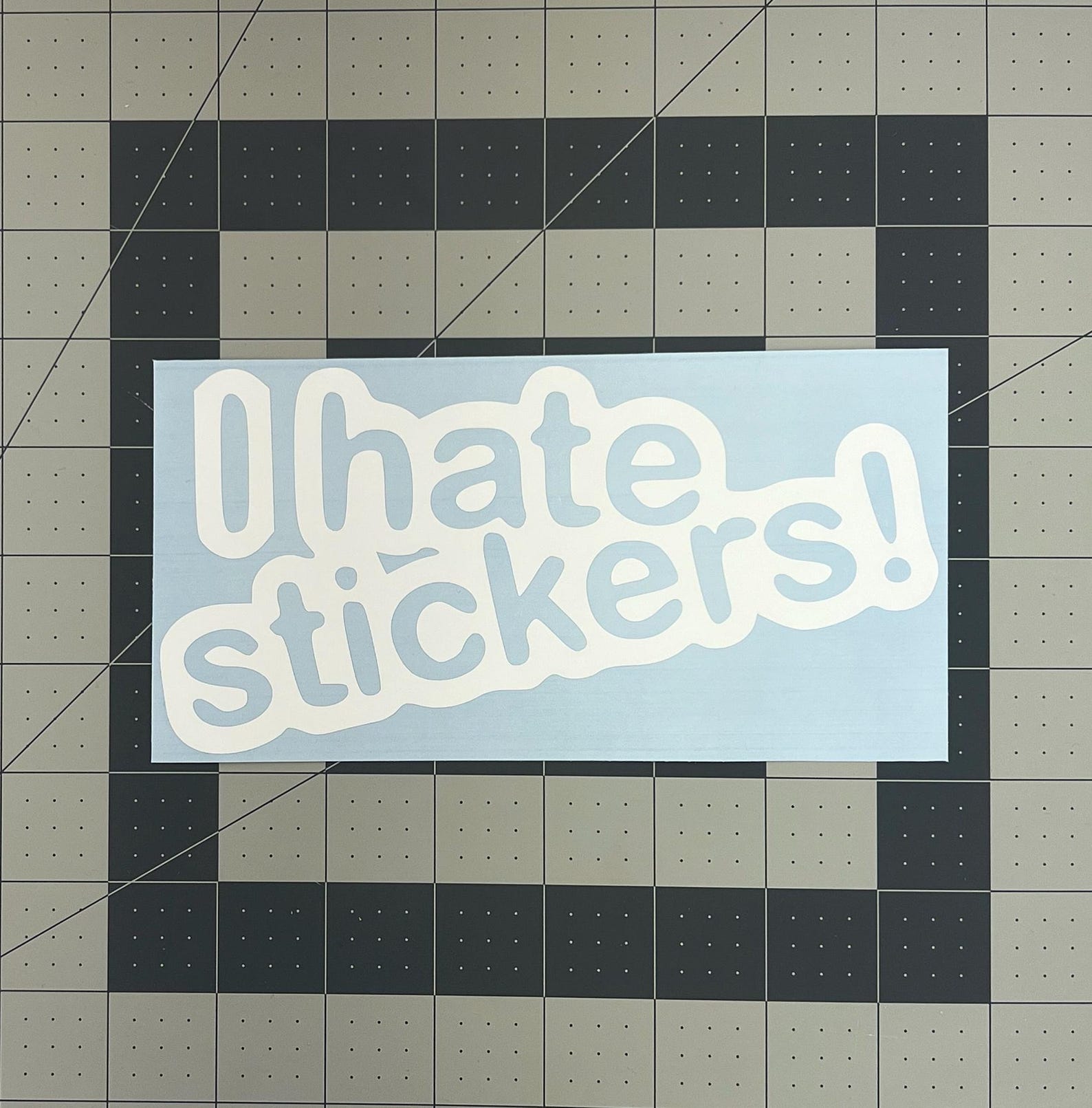 I Hate Stickers V2 JDM Funny Sticker Decal - Etsy