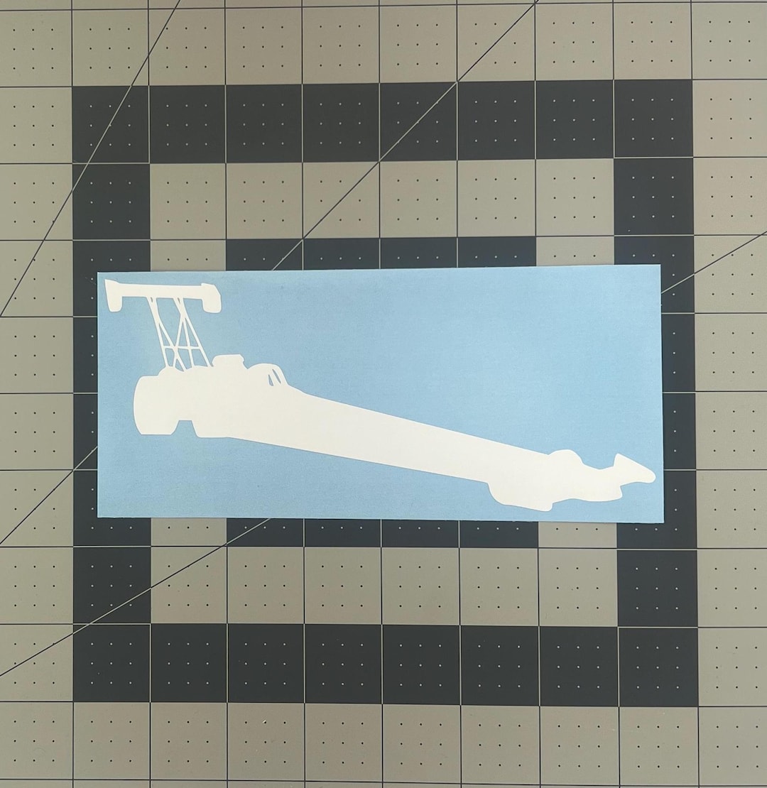 Dragster Drag Racing Top Fuel Alcohol Sticker Decal - Etsy