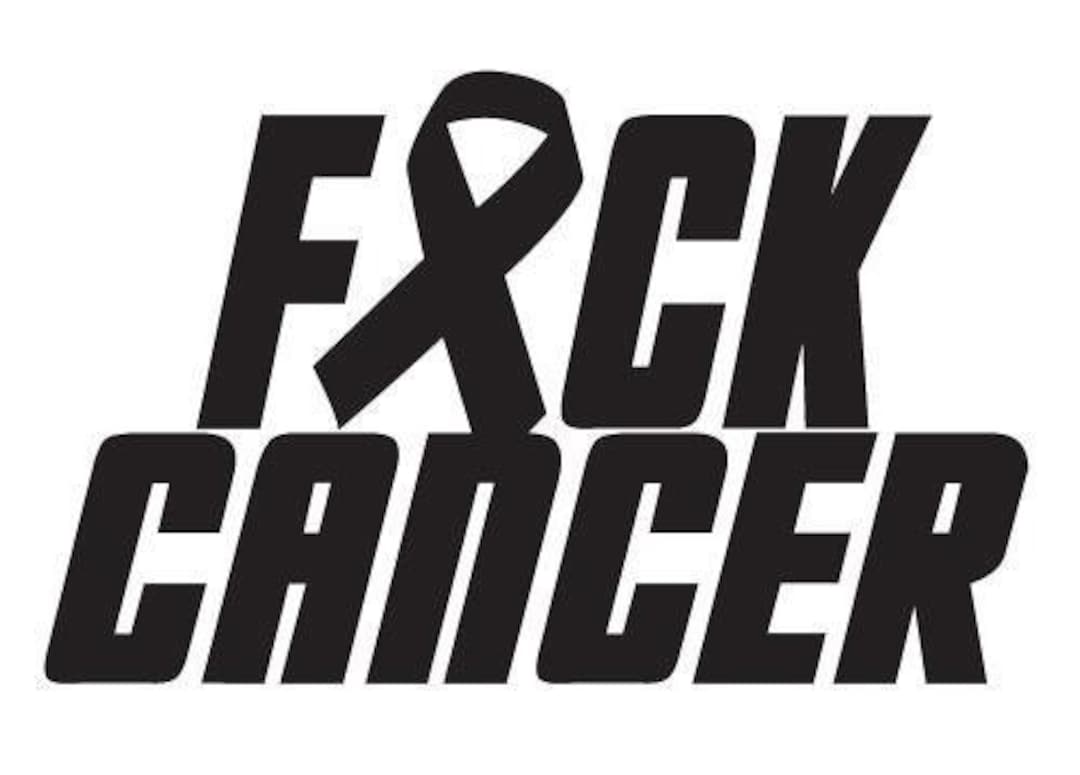 Fk Cancer V2 Sticker Decal - Etsy