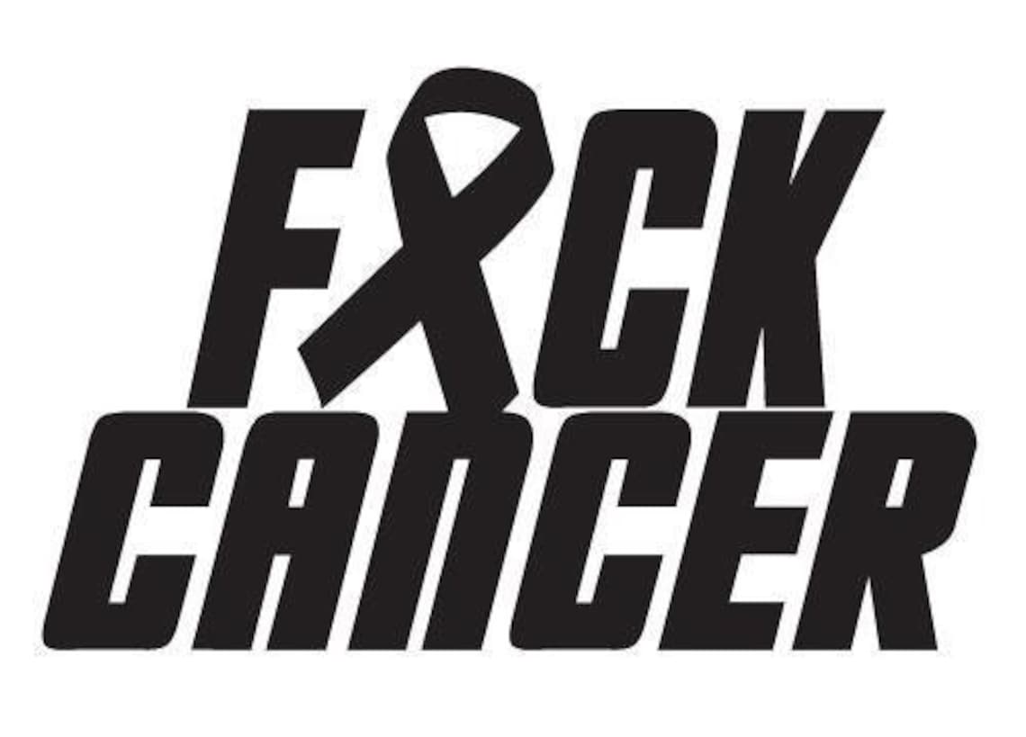 Fk Cancer V2 Sticker Decal | Etsy