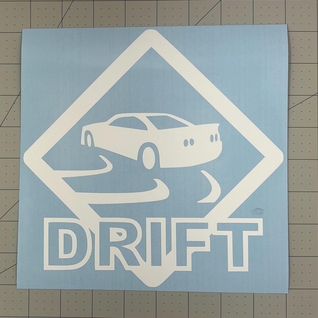 Drift V2 Drifting JDM Funny Sticker Decal - Etsy