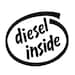 Diesel Inside Turbo Diesel Funny Sticker Decal - Etsy