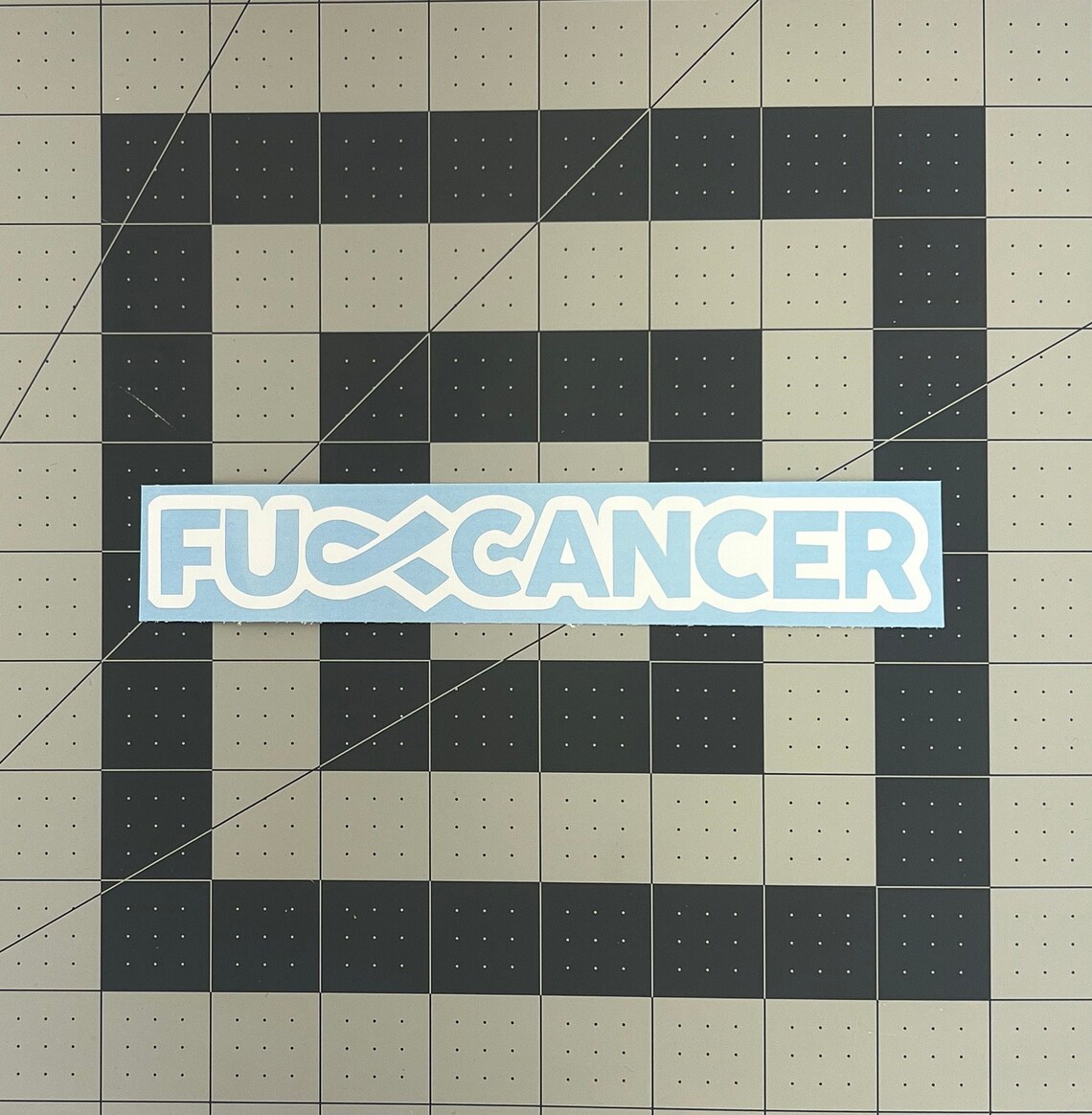 F**k Cancer V4 Sticker Decal - Etsy