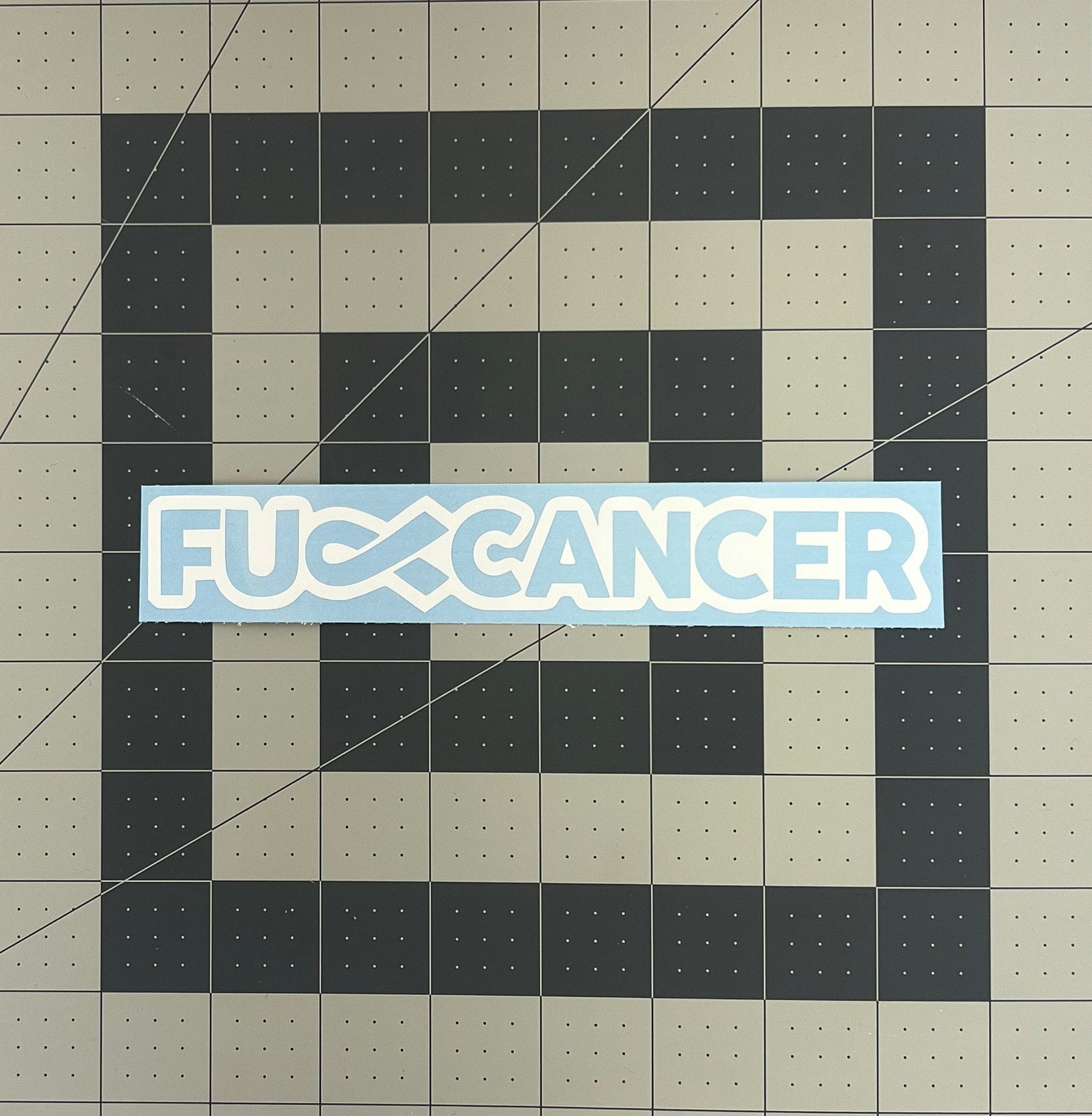 F**k Cancer V4 Sticker Decal - Etsy