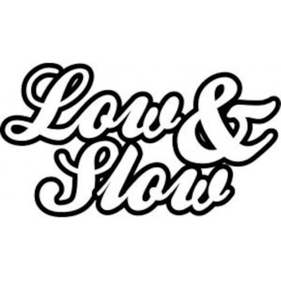 Low & Slow V1 Lowered Stance Slammed Funny Sticker Decal - Etsy