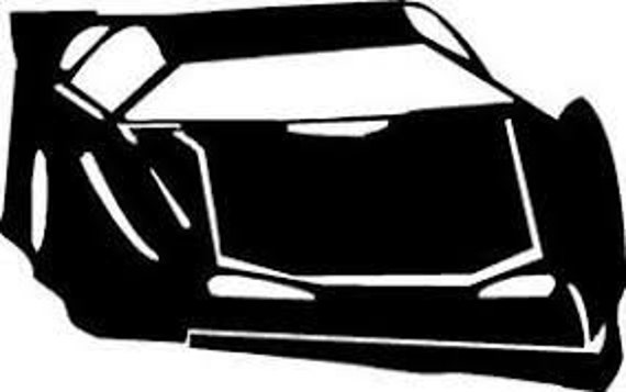 Dirt Late Model V1 Racing Race Car Dirt Track Sticker Decal - Etsy