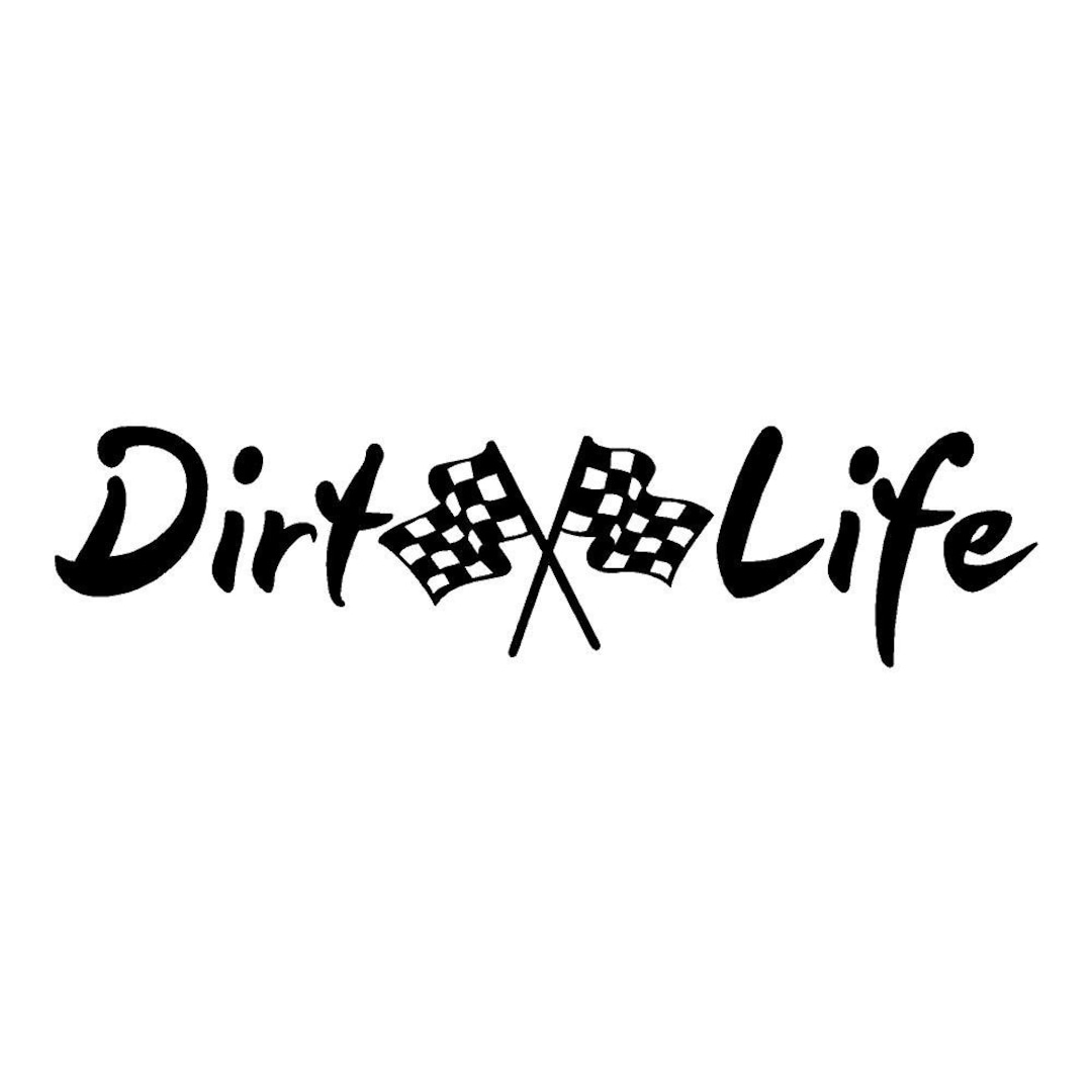 Dirt Life V1 Racing Race Car Late Model Modified Sticker Decal - Etsy