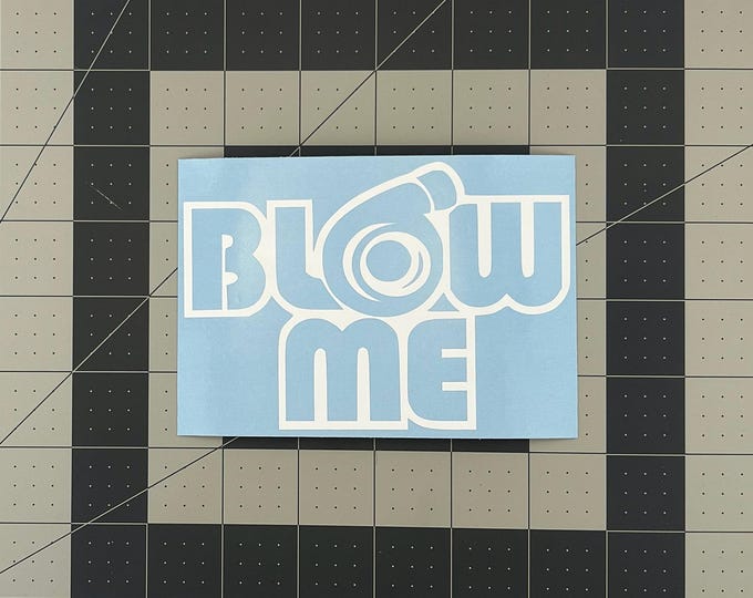 Duck Call blow Me Vinyl Window Decal / Sticker - Etsy