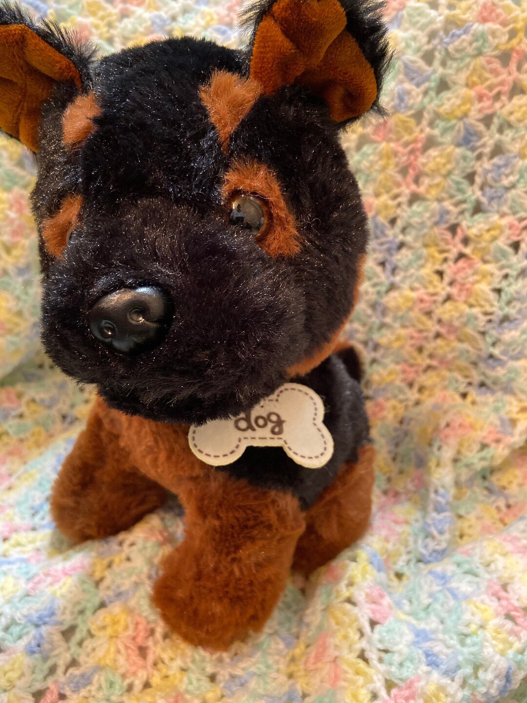 German Shepherd Stuffed Animal Toy Plush | 22 Cm | 8 Inches - Etsy