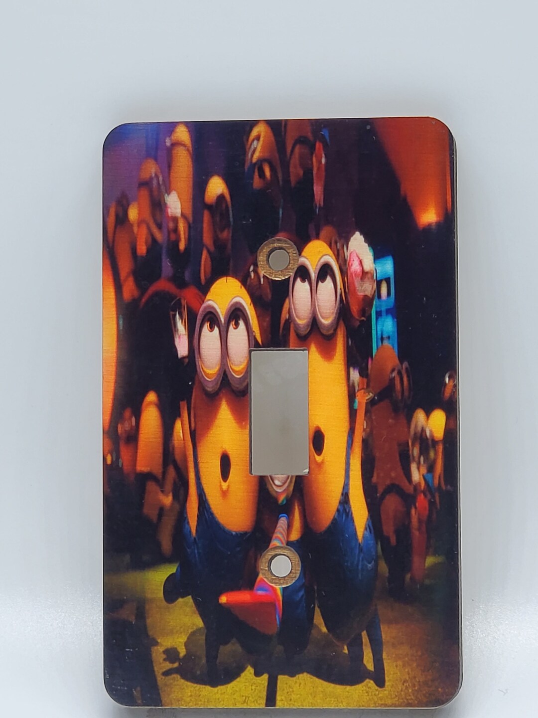 WOODEN Minions Light Switch Cover - Etsy