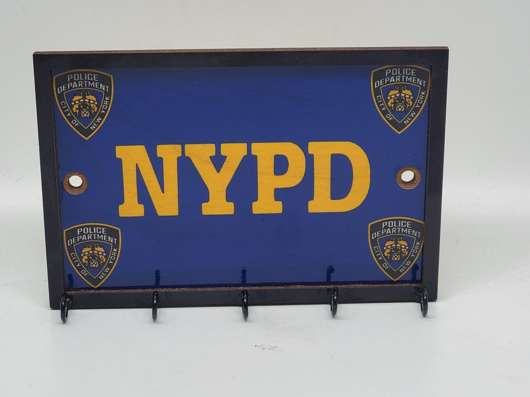 NYPD Key Holder - Etsy