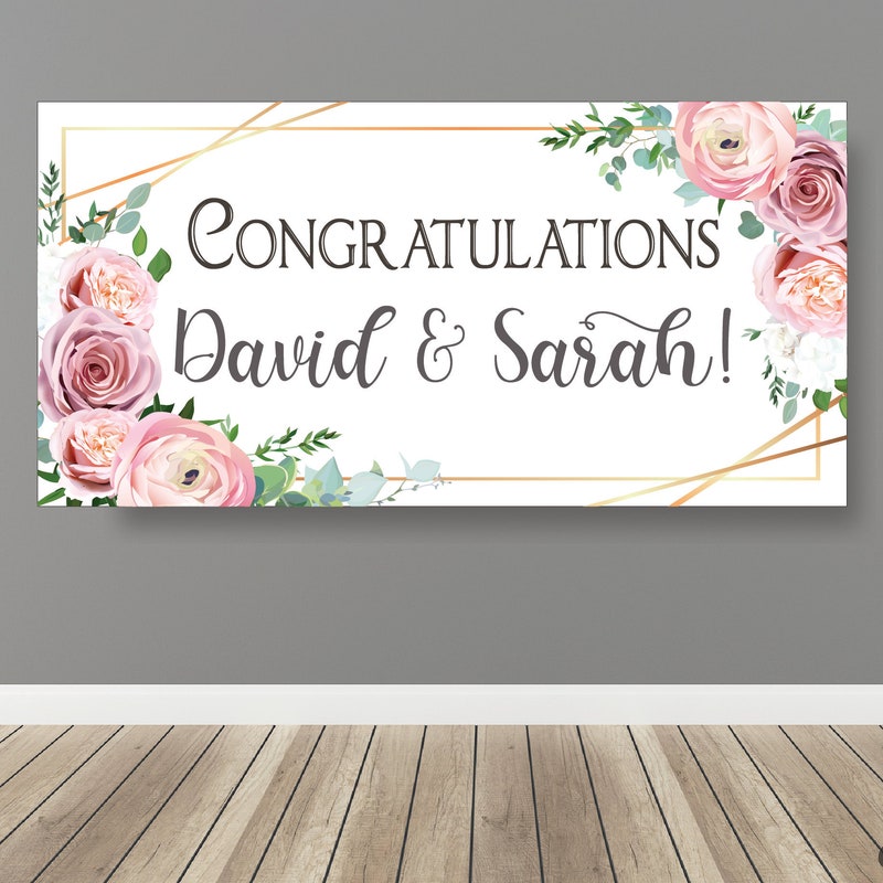 Floral Banner - Etsy