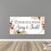 Boho Floral Bridal Wedding Congratulations Banner Wedding Bridal Shower ...