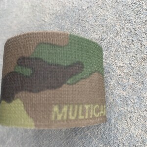 Multicam Camouflage Camo 1.5 Inch Elastic Sling, Light, Strap, Money ...