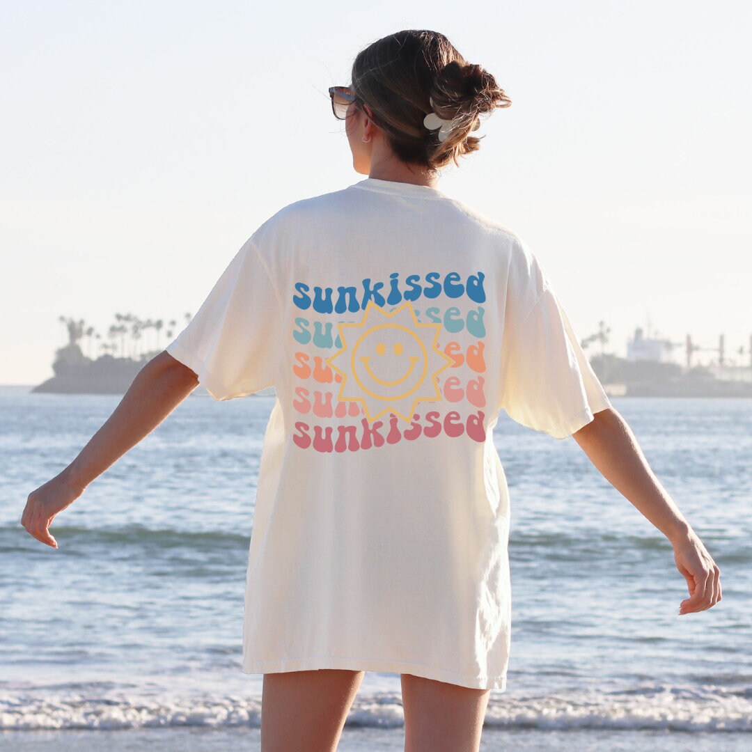Sunkissed Shirt Sunkissed T Shirt Sunkissed Beachy Tee Shirt
