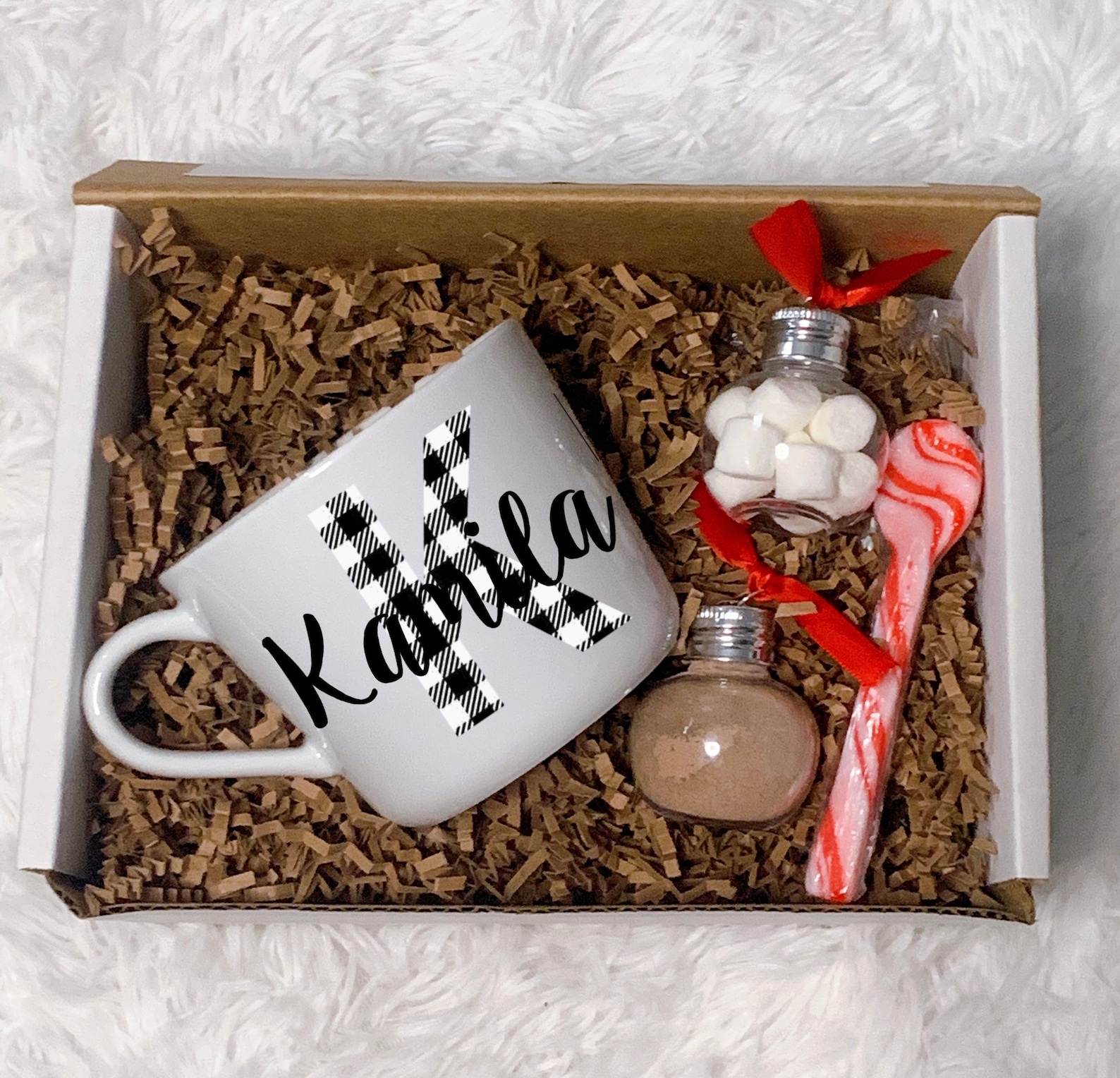 Mug Christmas Gift Box Hot Chocolate Christmas Gift Box - Etsy