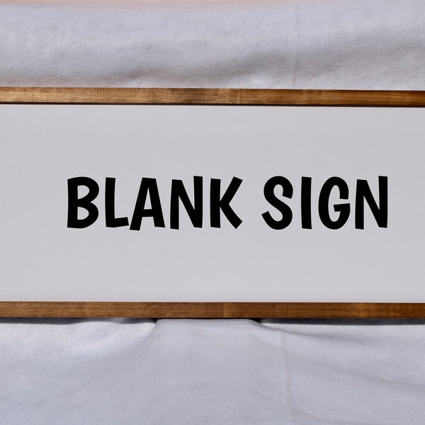 Blank Wood Sign - Etsy