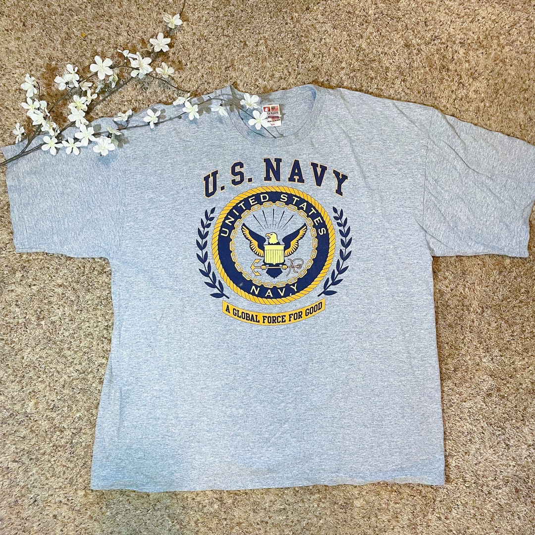 Vintage US Navy Tshirt/vintage Military Tshirt/usa/united States Navy ...