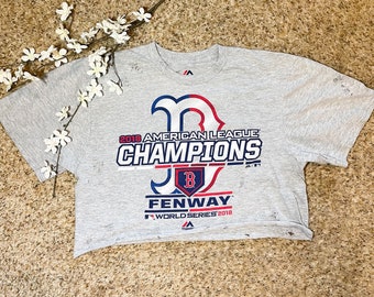 Red Sox Crop Top - Etsy