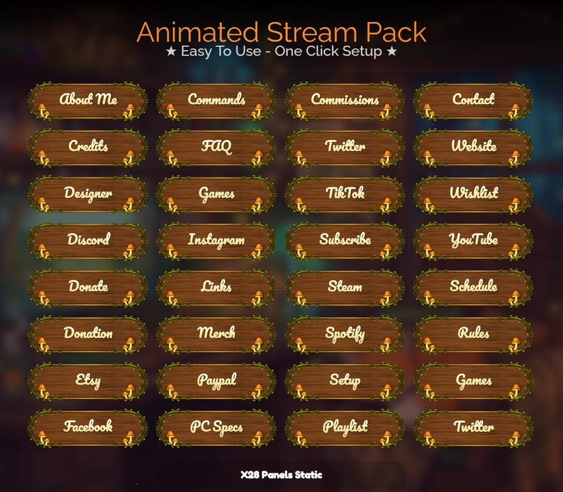 Cozy Ghost Overlay Animated Stream Package: Twitch, Youtube, Kick ...