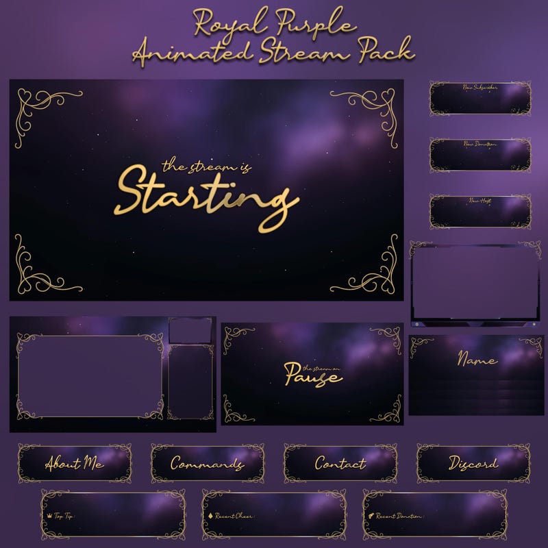 Royal Night Overlay - Etsy