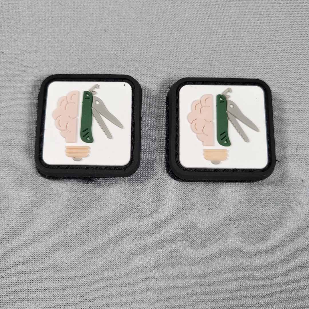 PVC Ranger Eyes Glow Sakology Brain Bulb Knife Pair of Two Set - Etsy