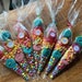 Rainbow Sweet Cones - Etsy