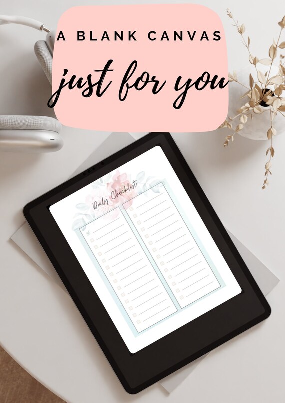 Checklist Bundle: Daily Grocery & Cleaning Checklist Digital - Etsy