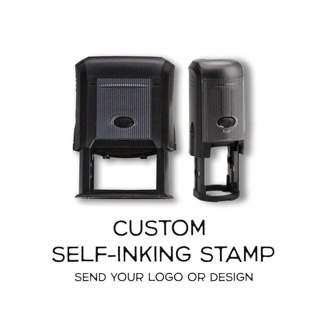 Custom Stamp, Logo Stamp, Self-inking Stamp, Gift Bag Stamp, Custom ...