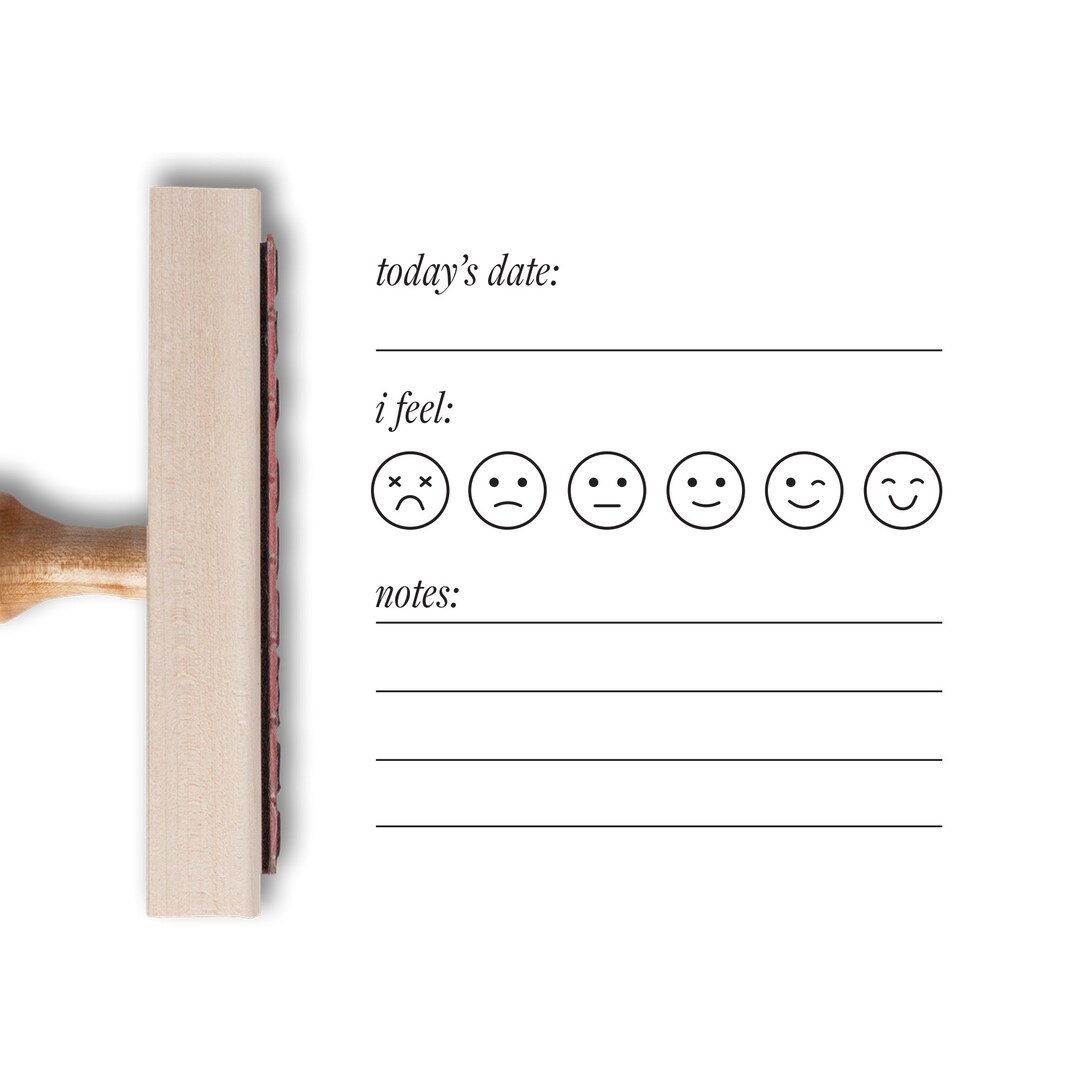 Mental Health Stamp Pregnancy Journal Stamp Habit Tracker Weight Loss ...