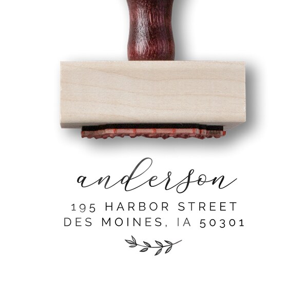 Custom Address Stamp - Etsy