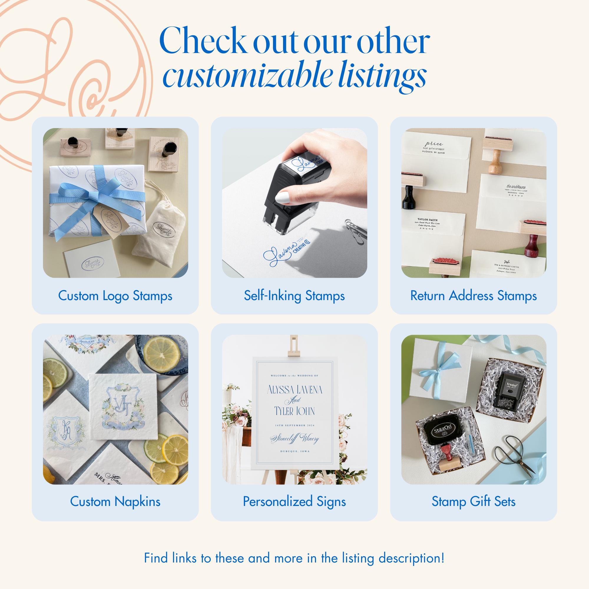 Fun Fact Cocktail Napkin Personalized Couple Wedding Shower Decorations ...