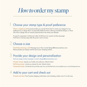 Business Logo Stamp Extra Large Custom Rubber Stamp 3" 4" 5" 6" 7" 8" 9 ...
