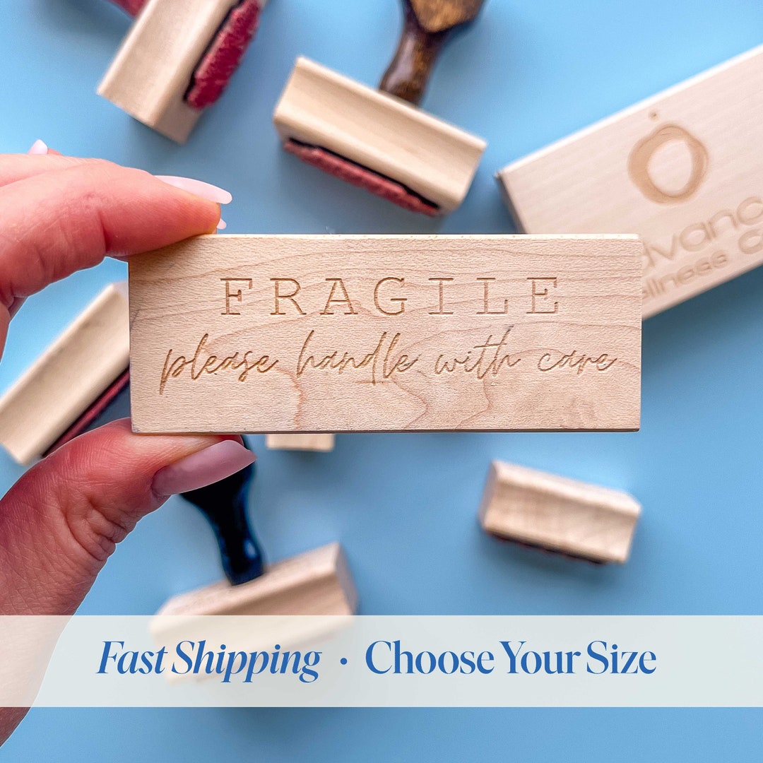Fragile Handle With Care Stamp Business Packaging Fragile Handle With ...